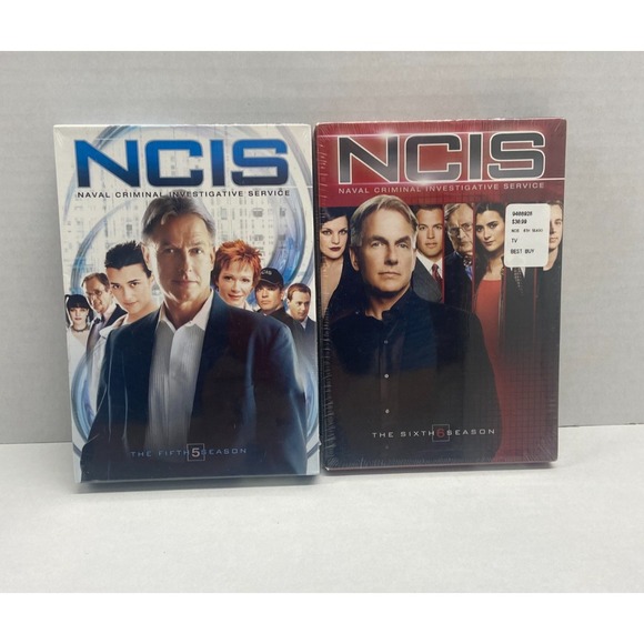 Media | Ncis Seasons 5 6 Dvd Set Lot Mark Harmon Tv Series New Sealed ...